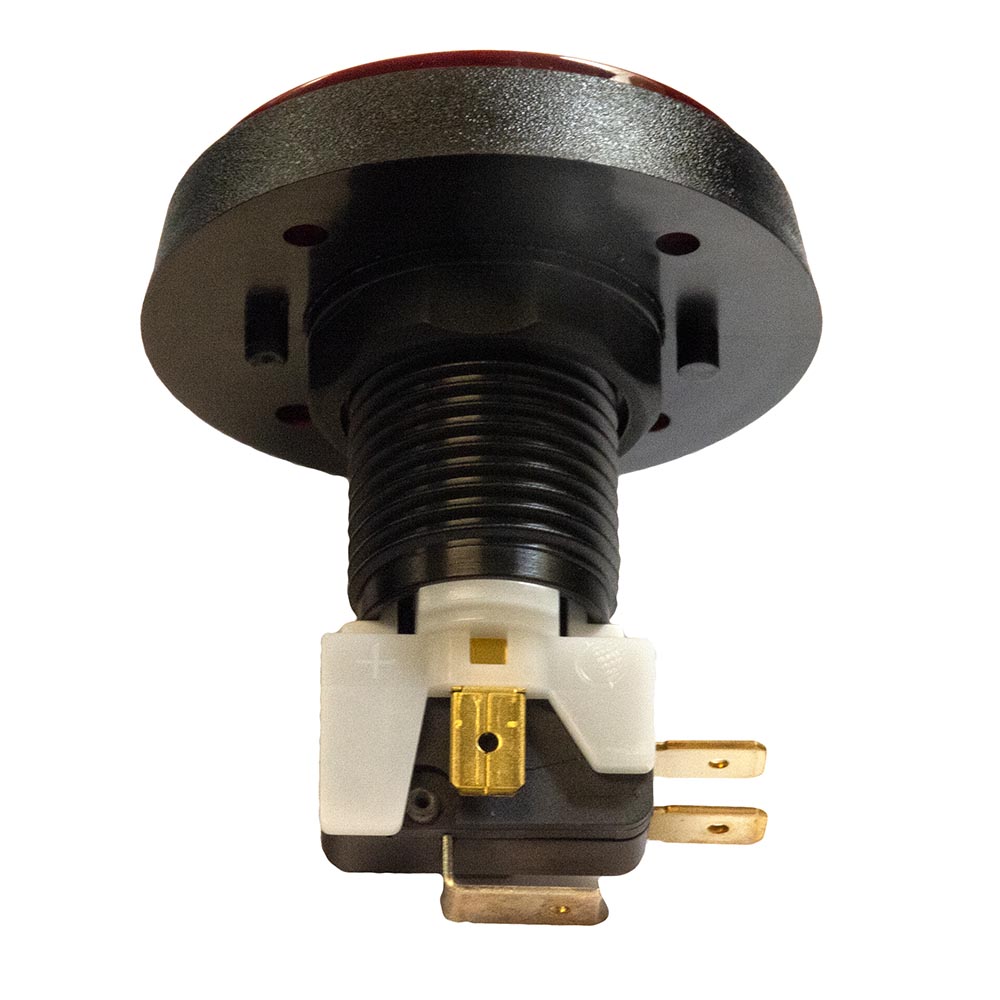 Pushbutton – Large with Switch - WhiteWater