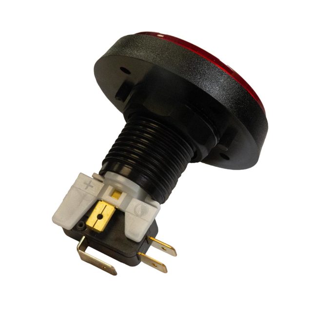 Pushbutton – Large with Switch - WhiteWater